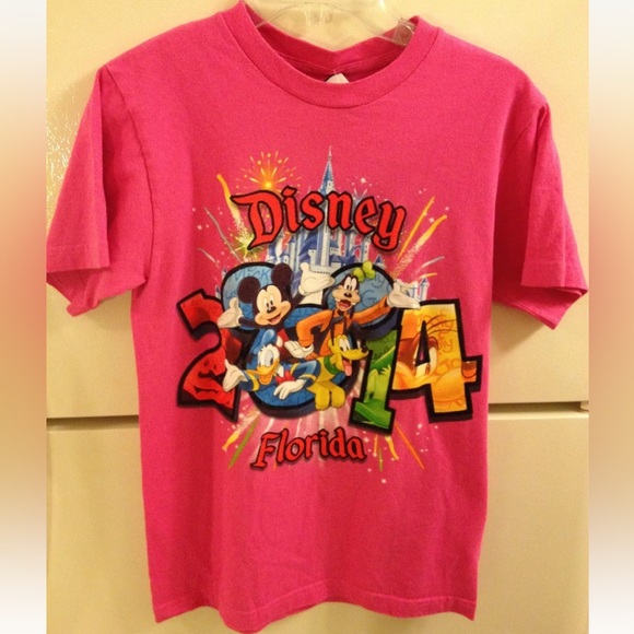 Disney | Tops | Disney Florida Mickey Mouse Tshirt Size S 46 Pluto ...